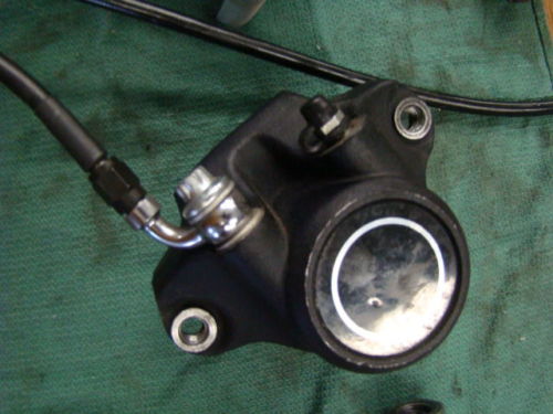 Harley rear brake caliper FXR Sportster XL + mount FXRT FXRP FXRS FXRD ...