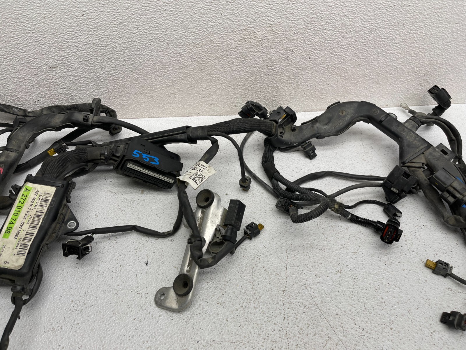 2008-2011 MERCEDES C300 W204 ENGINE MOTOR WIRING HARNESS OEM LOT553 | eBay