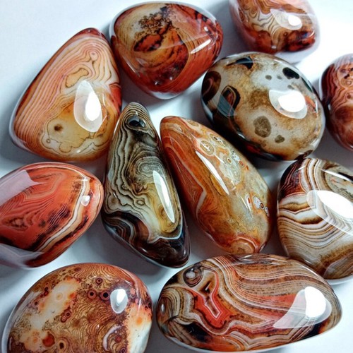 Crystal Palmstone Gift Home Sardonyx Rough Decoration Lace Agate Silk ...