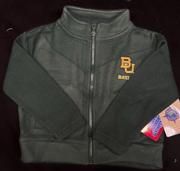 Baylor Bears Toddler Baby Boy Polar Fleece Jacket 3T Toddler New | eBay