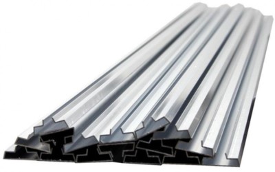 15 Aluminum Metal Groove Inserts Slat Wall Panels Protection Double ...