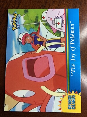 2000 Topps Pokemon TV Animation Series 3 Orange Islands OR9 "The Joy of ...
