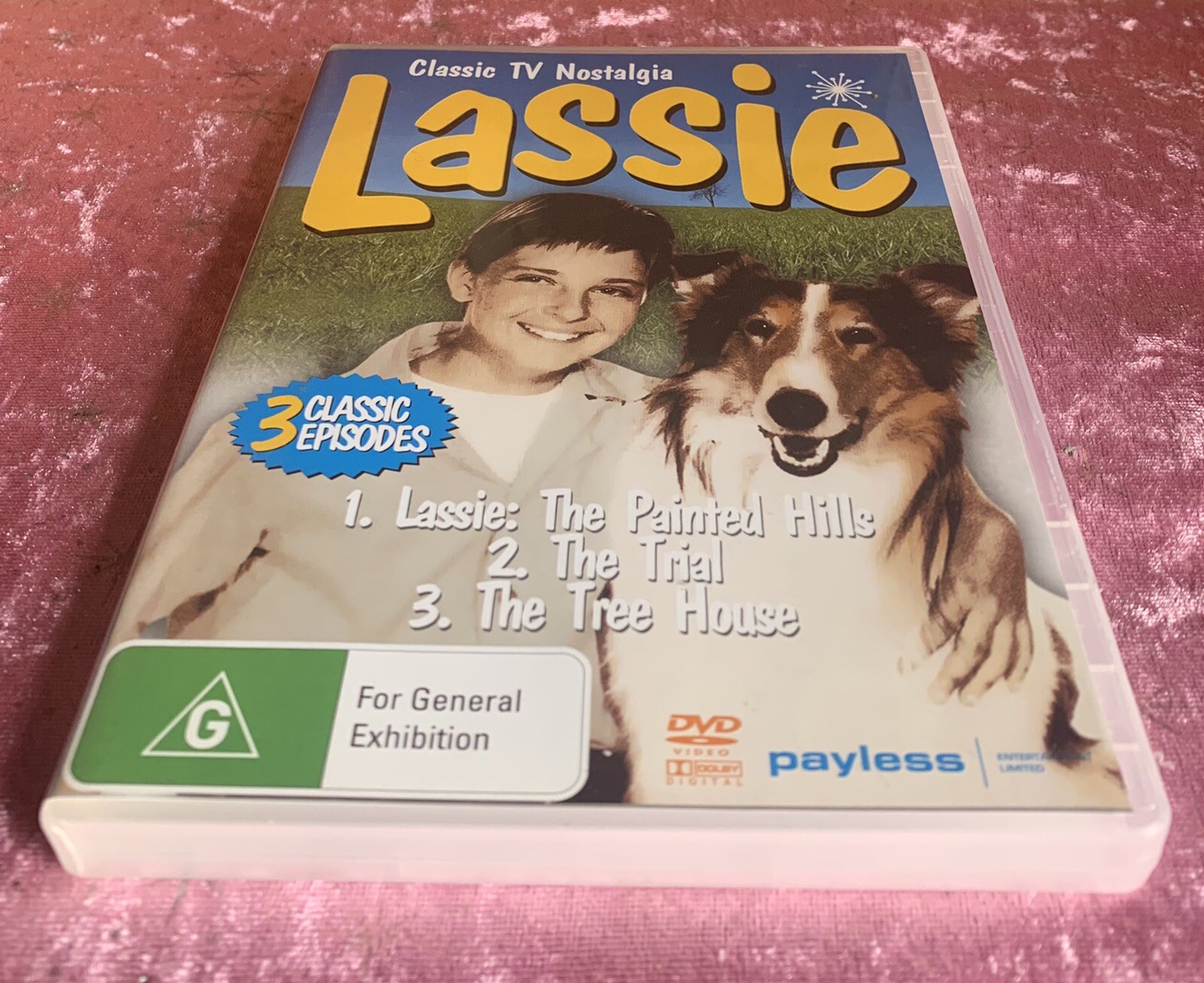 LASSIE DVD - Classic TV Nostalgia - 3 Black & White Episodes on 1 Disc ...