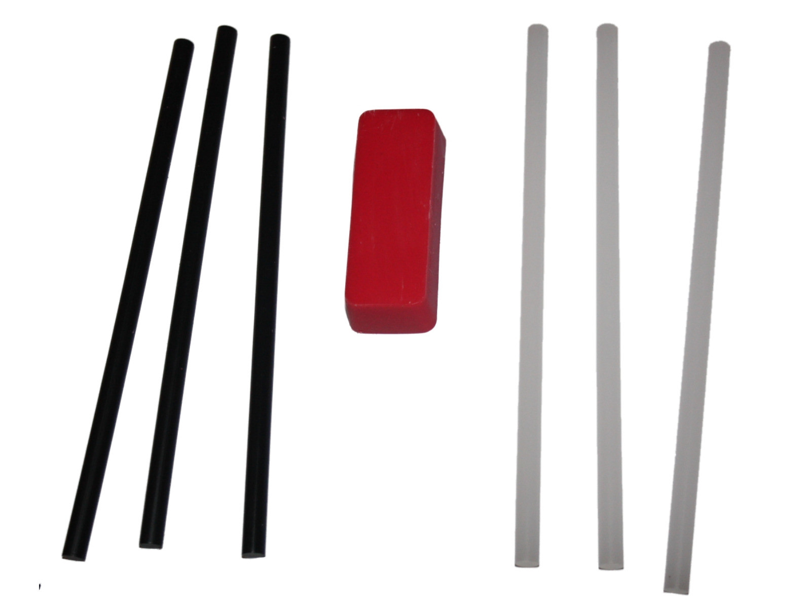 3 Clear +3 black P-Tex PTex Rods p tex ski snowboard base repair + 40gr ...