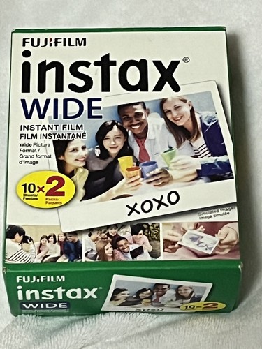 20 Prints Fuji Fujifilm Instax 200/210/300 Instant Color Print Wide ...