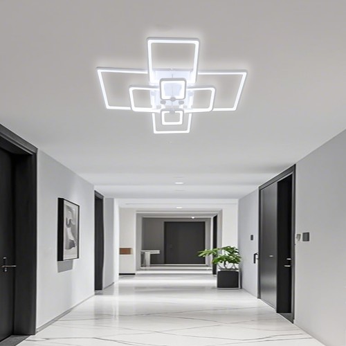 8-Head Ceiling Light LED Ceiling Light with Remote Control Dimming ...
