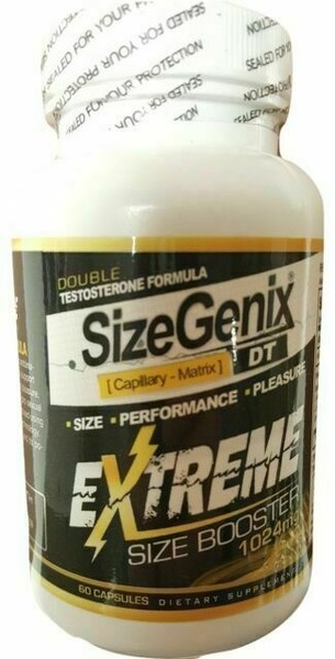SizeGenix EXTREME Size Booster 250mg Capsules - 60 Count for sale ...