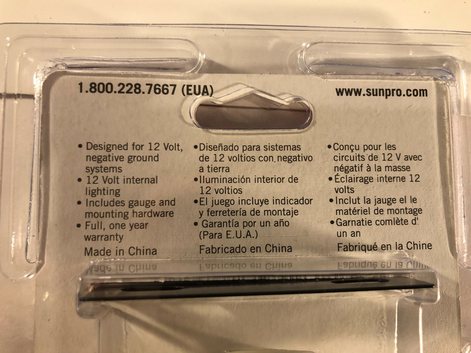 SUNPRO Style Line 2" LED Air Fuel Ratio Gauge Electrical CP8210 for ...