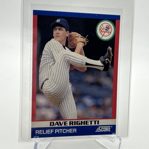 1991 Score 100 Superstars Dave Righetti Baseball Card #68 Mint FREE ...