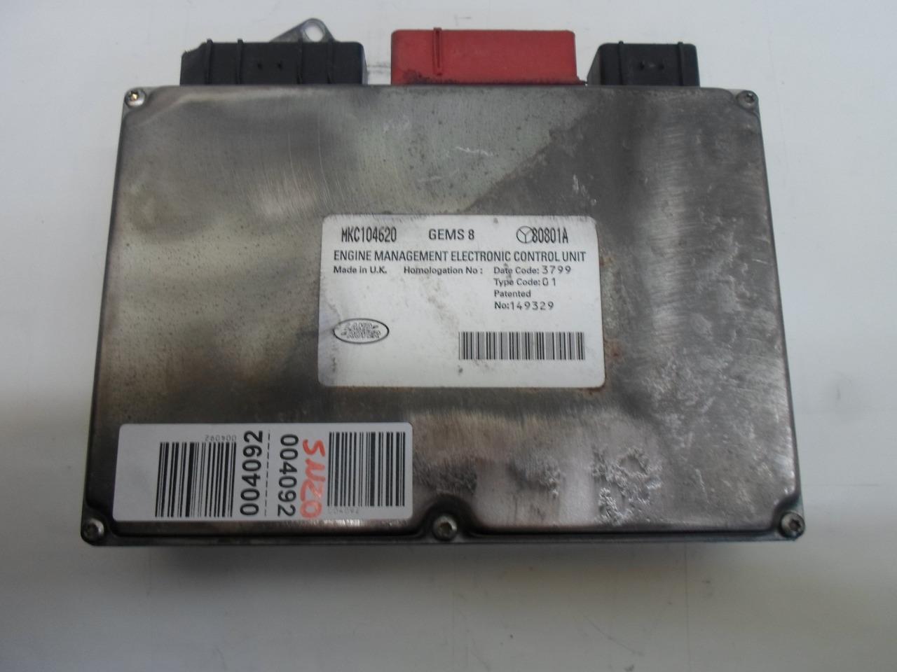 ENGINE COMPUTER LAND ROVER DISCOVERY 1996 MKC104620 PCM ECM ECU OEM | eBay
