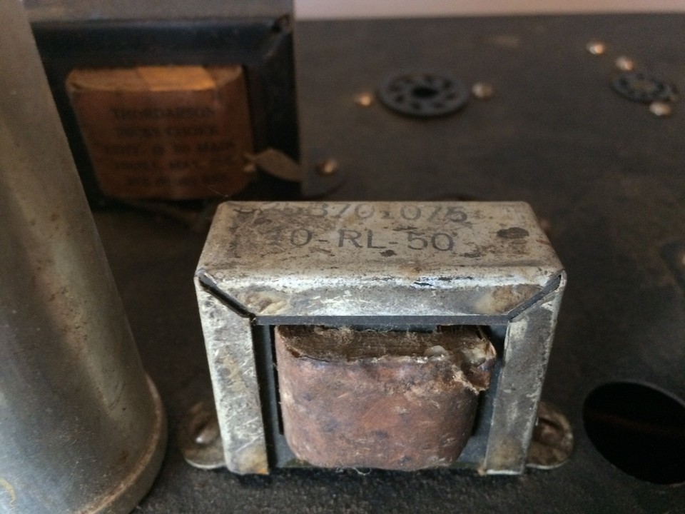 Antique 1940s Tube Amplifier Stancor A-3307 Output Transformer ...