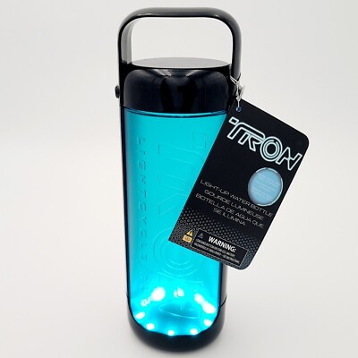 *Light Up Tron Water Bottle* 2023 Disney World Parks Lightcycle Run ...