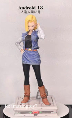 CPR Studio Dragon Ball Android 18 Resin Statue 1/4 Scale H45cm | eBay