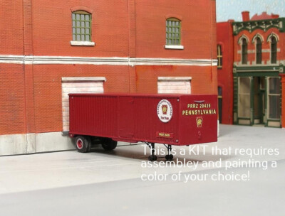 HO 1:87 Sylvan T-026-2 - 30' S/A Pennsylvania RR KIT - LATE DECALS | eBay