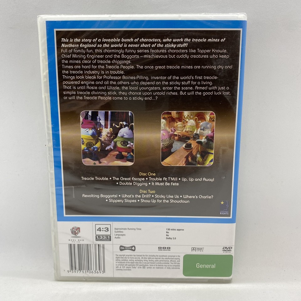 The Treacle People Volume 1 DVD R4 PAL New & Sealed Free Post 2 Disc ...