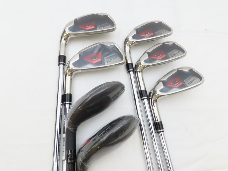 New LH Wilson Staff D250 Combo Iron Set 4H-PW Wilson Uniflex Steel ...