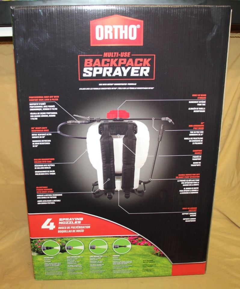 Ortho 4 Gal. Multi-Use Backpack Sprayer - NEW | eBay