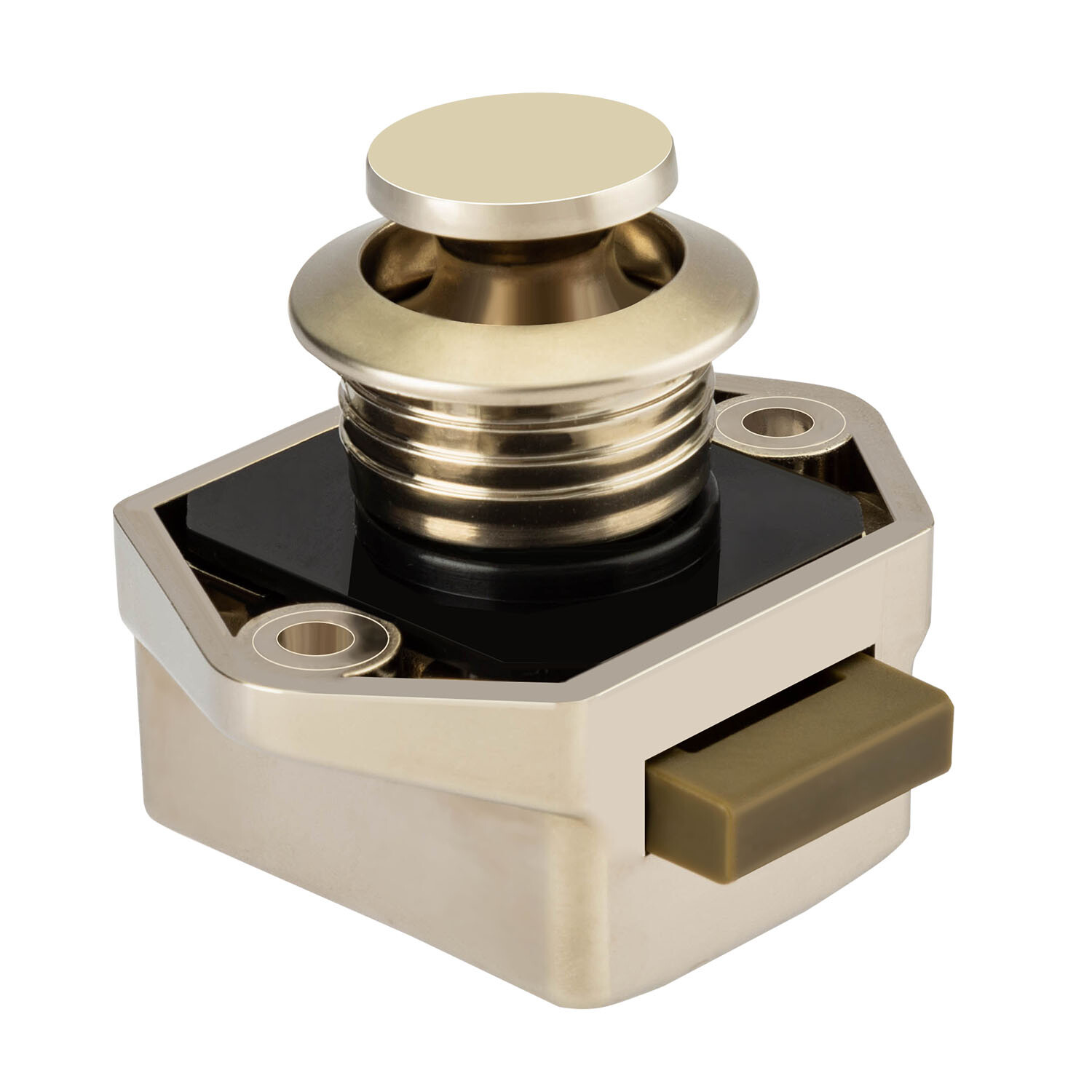 5x Push Button Catch Lock Caravan Motorhome RV Latch Knob Lock Drawer ...