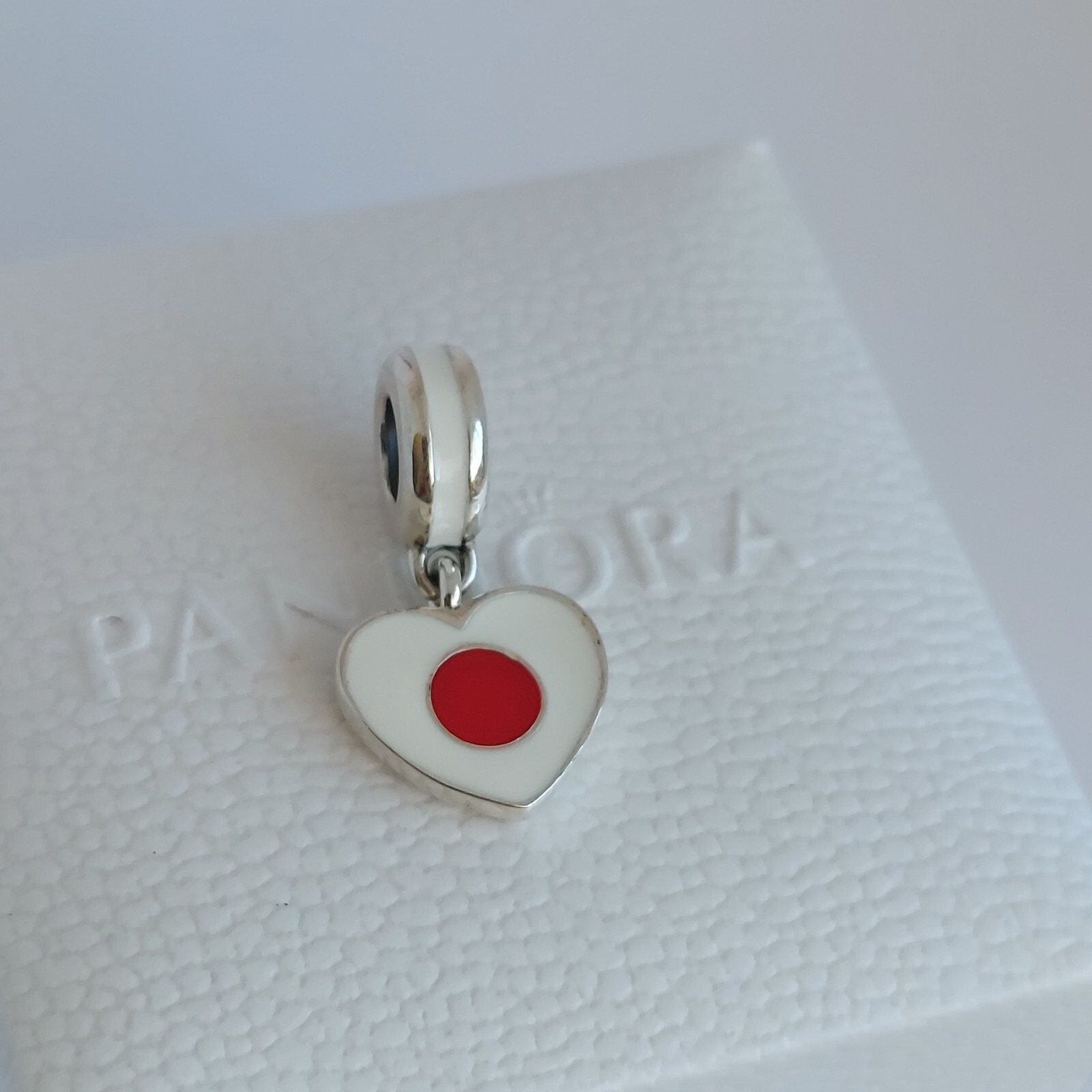 AUTHENTIC PANDORA JAPAN FLAG SILVER CHARM 925 ALE TRAVEL + BOX #22 | eBay