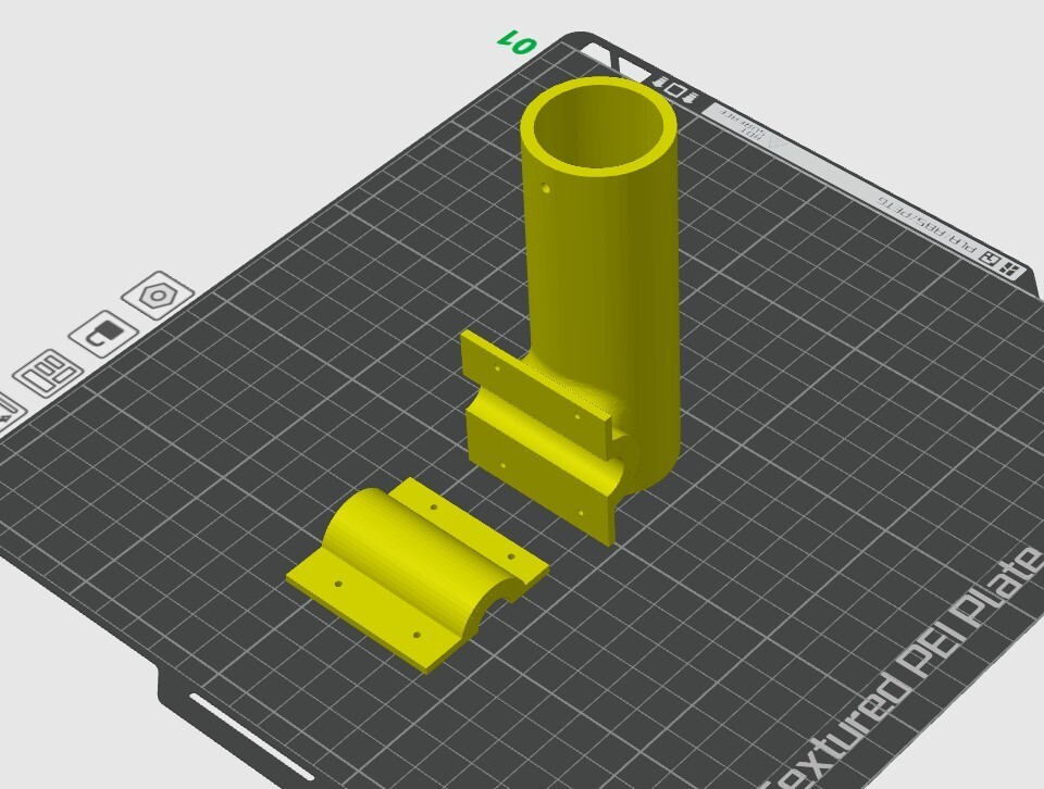 3D Printed Fishing Rod Holder Rack Mount for E-Bike | eBay