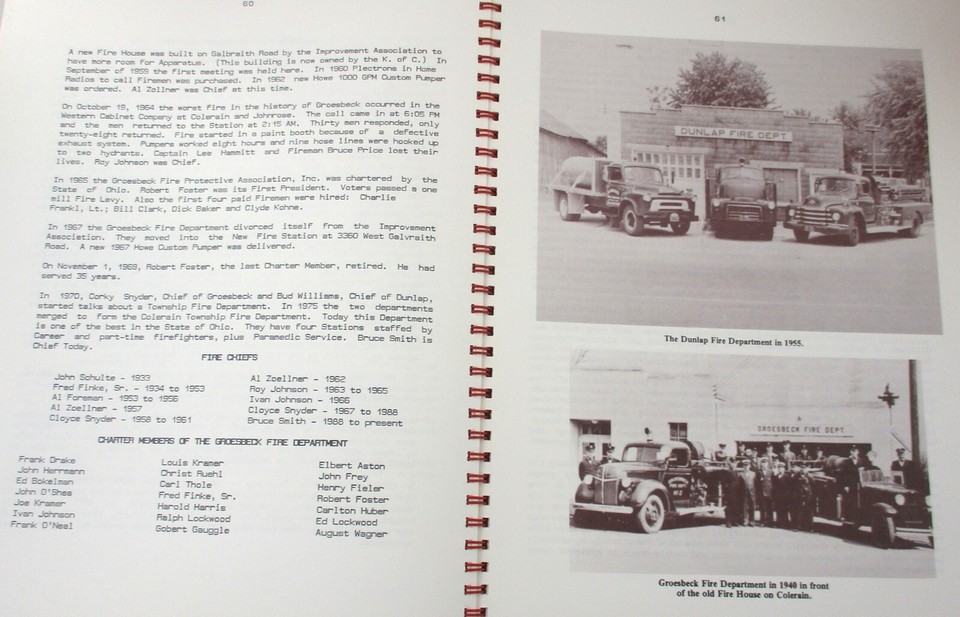 Colerain Township Revisited 1794 1994 Cincinnati Ohio Dunlap Bevis ...