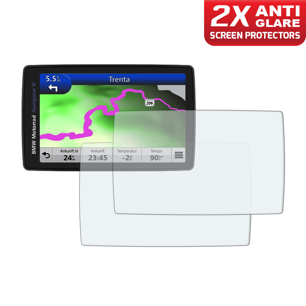 2 x BMW Navigator VI Nav 6 GPS Screen Protectors: Anti Glare | eBay