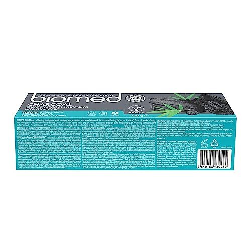Biomed Charcoal Natural Toothpaste for Triple Whitening and Gum Care ...