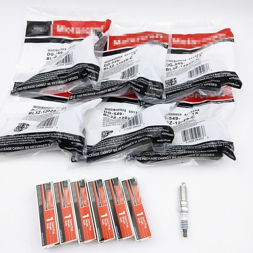 6x GENUINE DG549 Ignition Coil SP534 Spark Plug For Motorcraft Ford ...