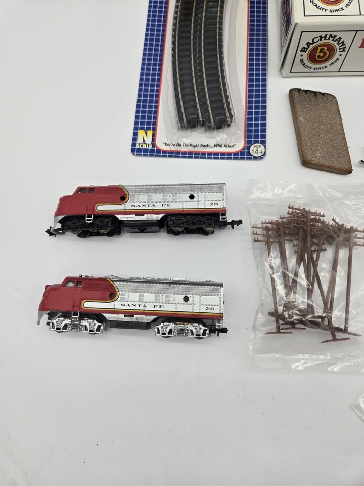 Lot of N Scale Train Accessories Atlas Bachmann IMEX 15 Pieces | eBay