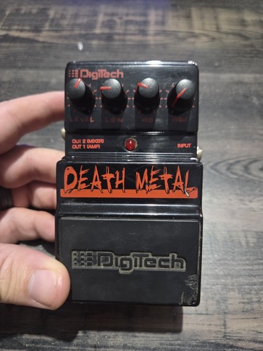 DIGITECH DEATH METAL PEDAL No Power Source Electronic | eBay