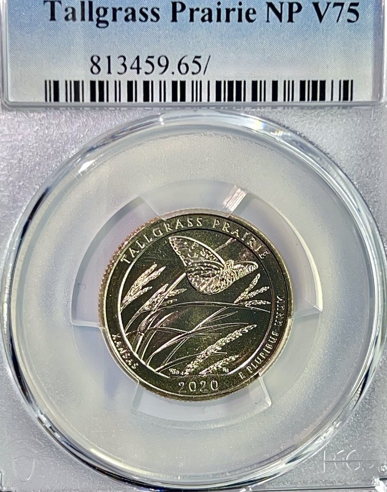 2020 W PCGS MS65 Tallgrass Prairie NP Quarter V75 | eBay