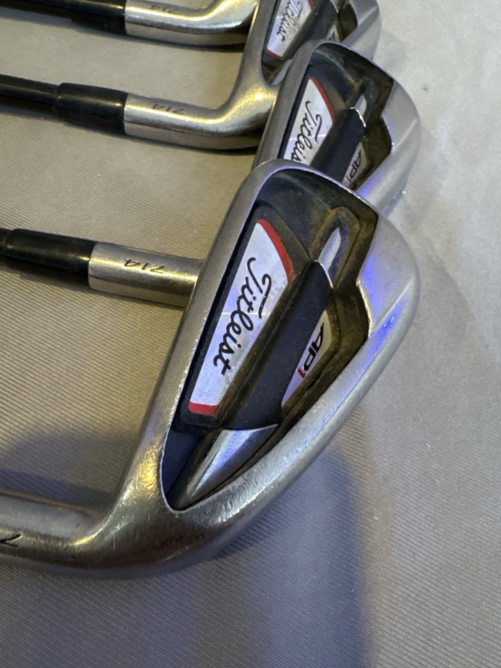 Titleist AP1 710 Irons Set 5-PW+Wedge | Kuro Kage Shafts | RH - Used | eBay
