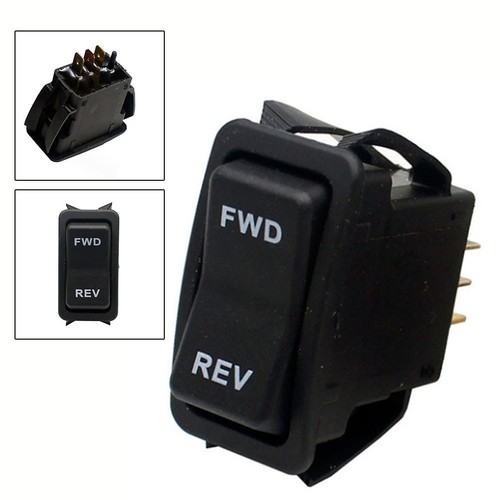 Easy Installation Forward Reverse Rocker Switch Extended Black Plastic ...