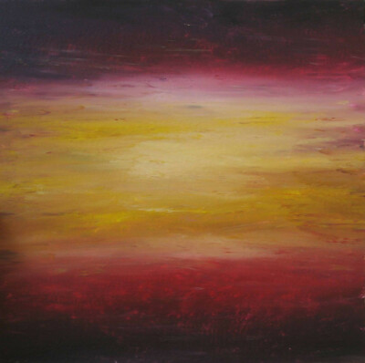 Signed original painting 24" x 24" FORAY contemporary acrylic abstract ...