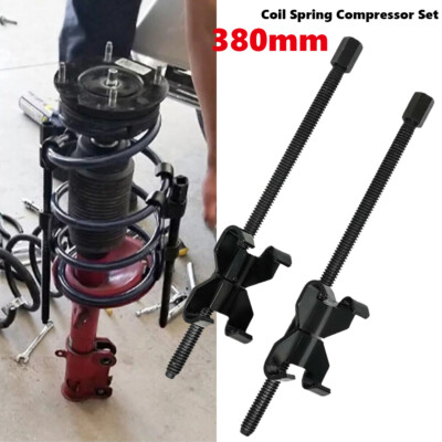 Pair of Coil Spring Compressor Heavy Duty Suspension Clamps 380mm Tool ...