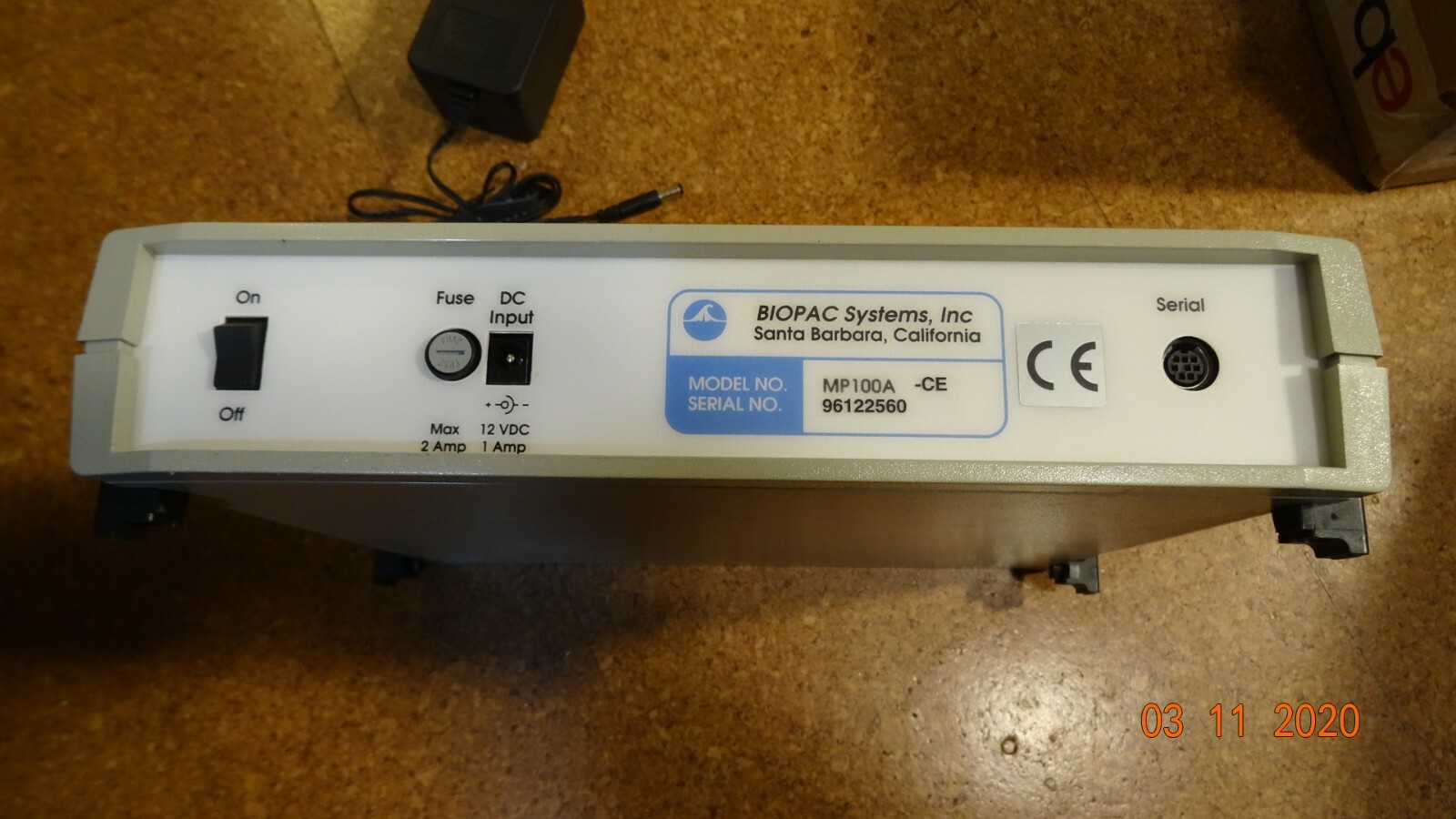 Biopac Systems MP 100 MP100A-CE Data Acquisition Module | eBay