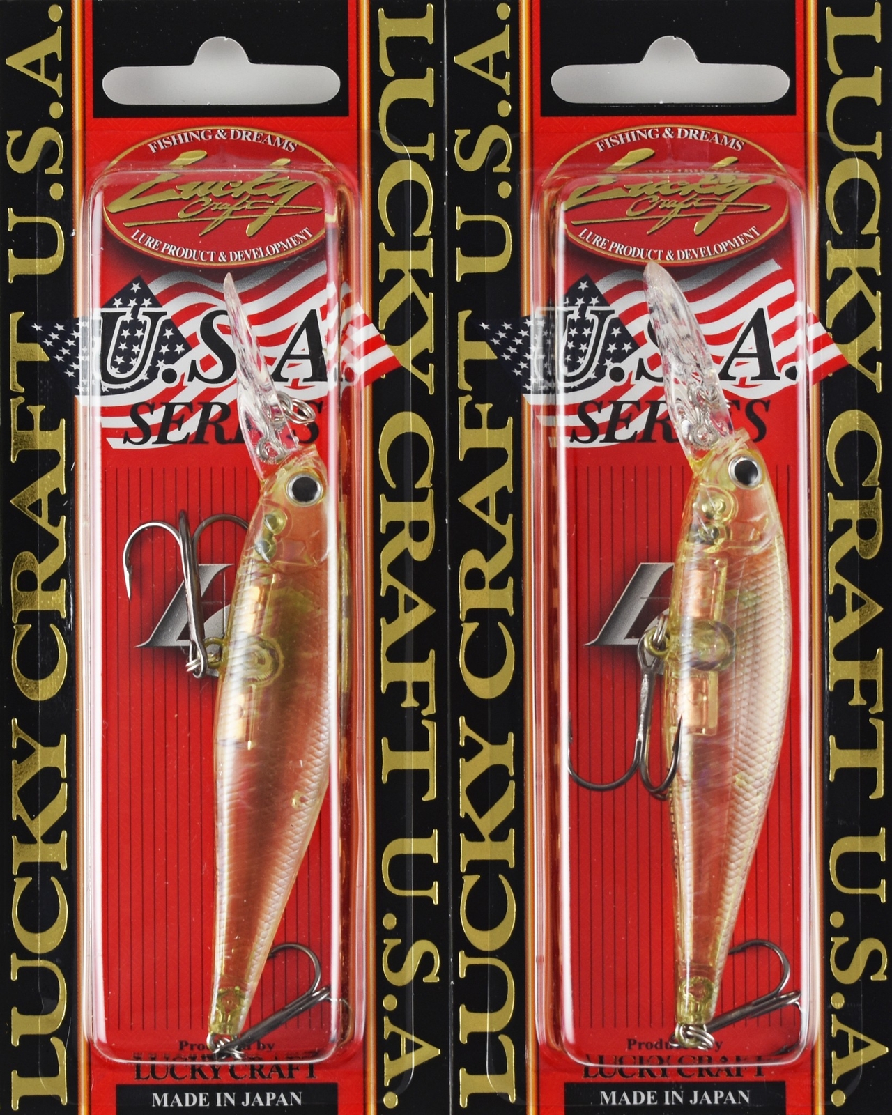 (LOT OF 2) LUCKY CRAFT POINTER 78DD 3/8OZ PT78DDSP-822 UP STREAM AYU I9233 | eBay