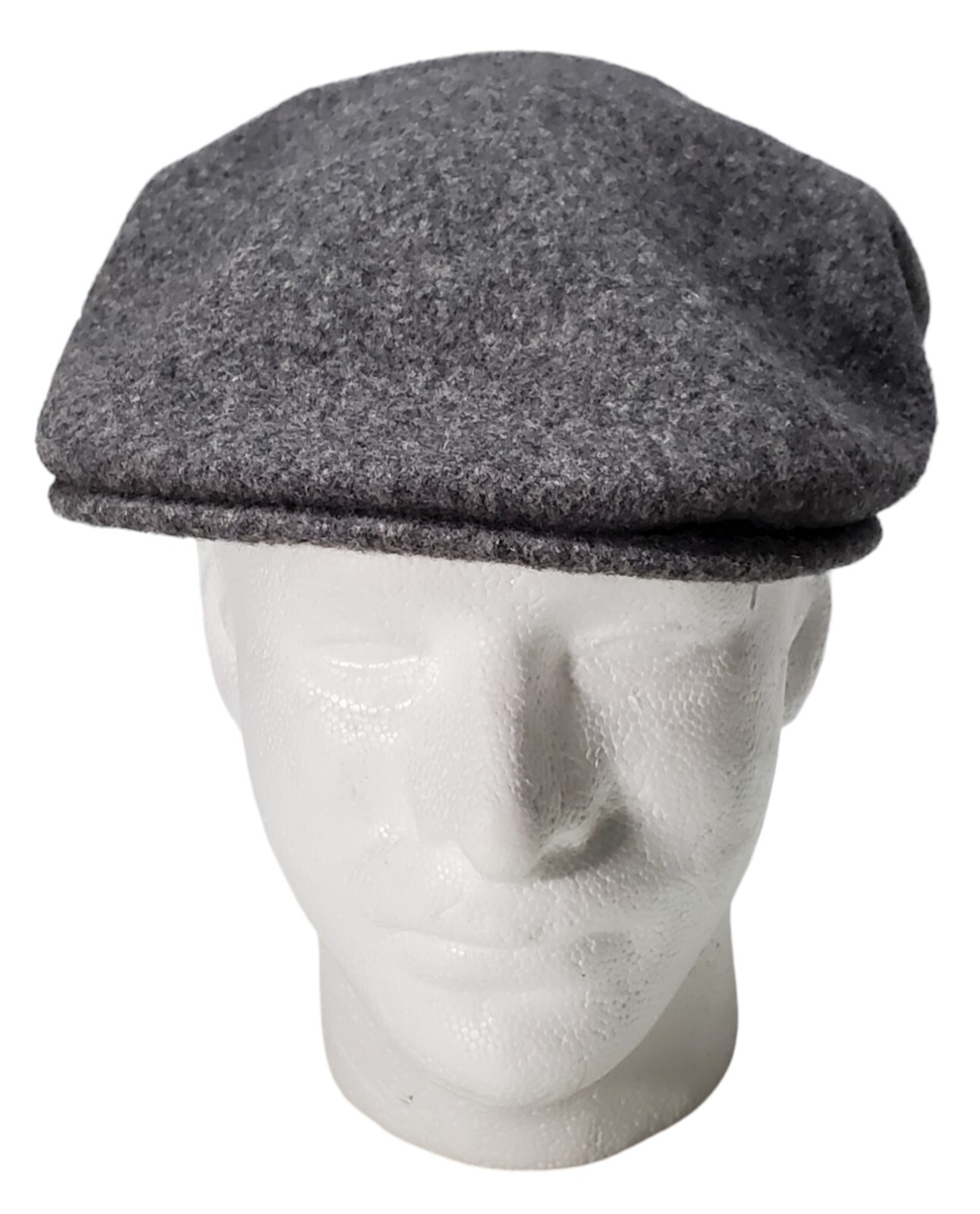 Vintage KANGOL Made in England Tweed 100% Wool Cabbie… - Gem