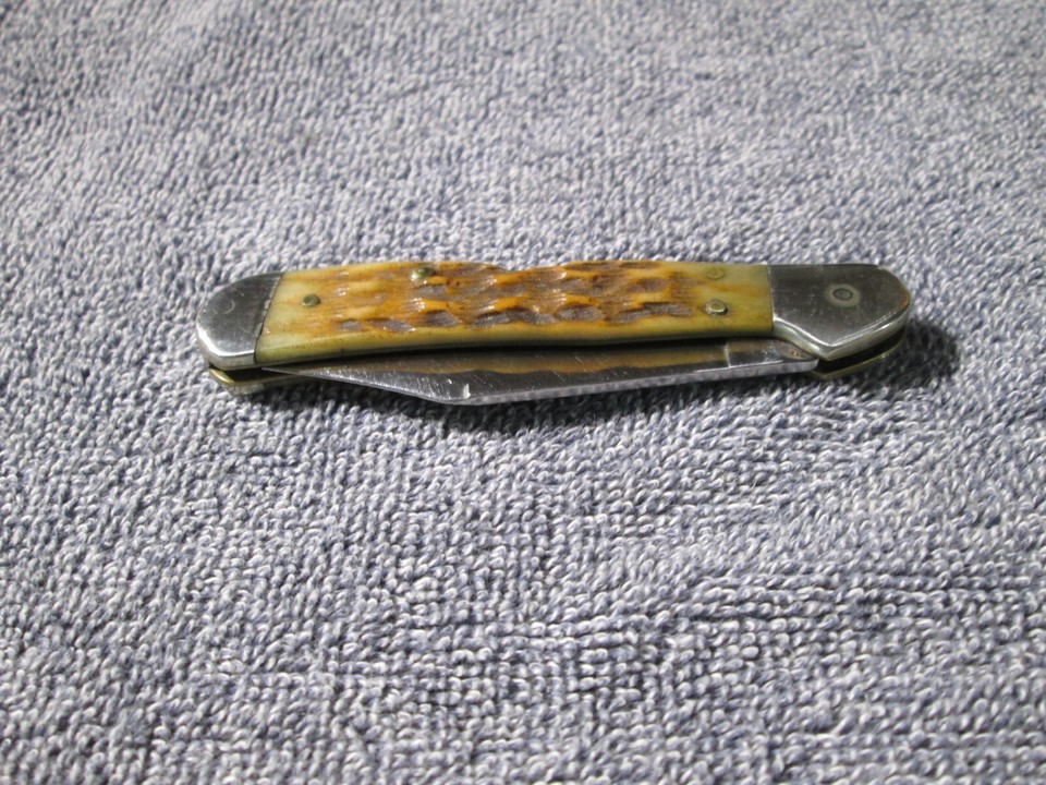 CASE XX 61749L SS Amber Bone Peach Seed Mini CopperLock (Damaged) | eBay