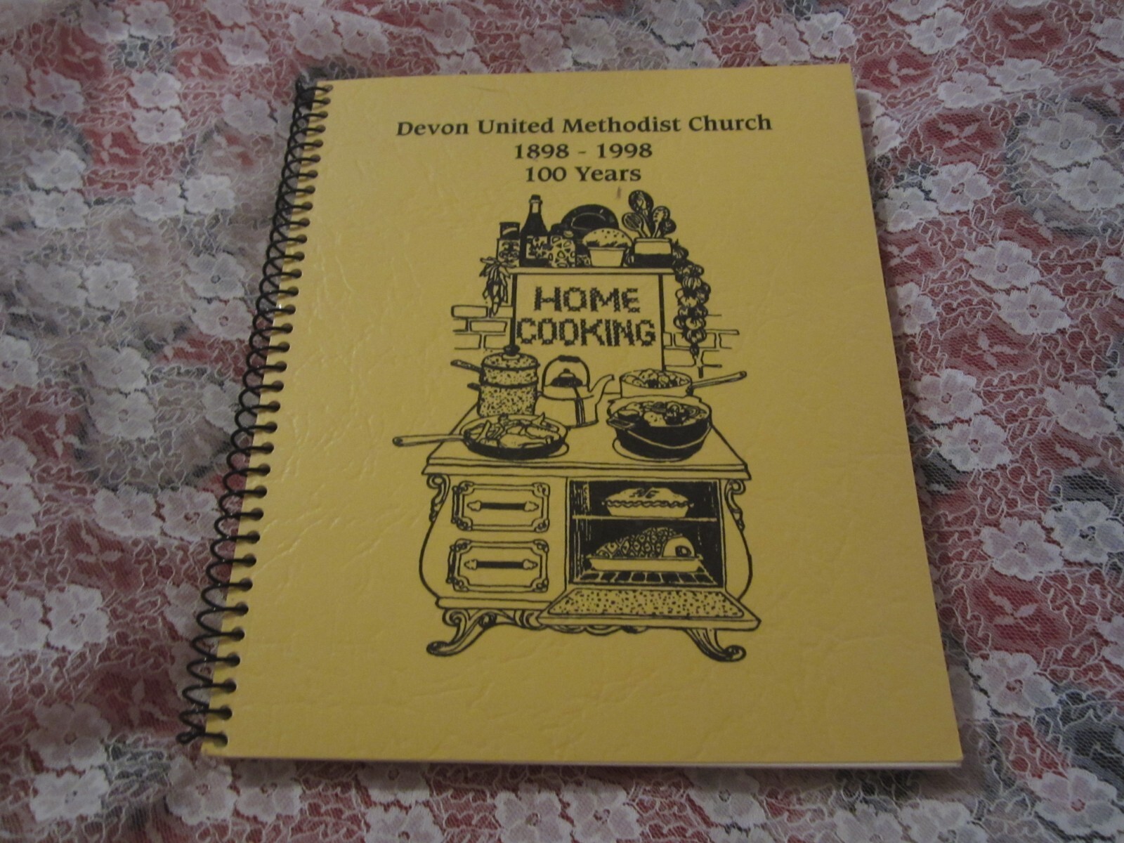 1998 Spiral Devon KS United Methodist Church Cookbook, 100 Years | eBay