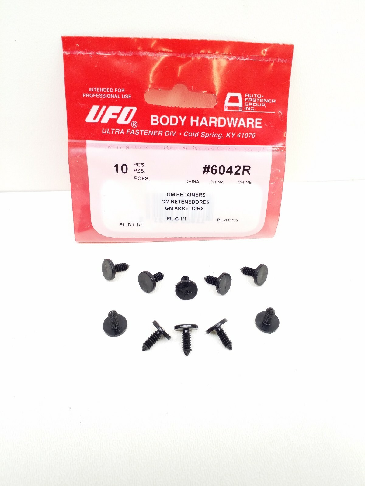 6042R UFO Body Hardware Retainers - Fits GM - Qty. 10 Pieces | eBay