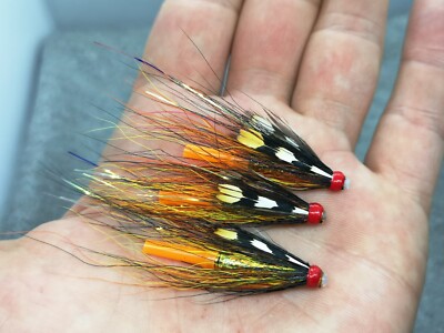 3 Willie Gunn Gold Holo Body Tube Flies 3/4"-1 1/2" Copper Tubes | eBay UK