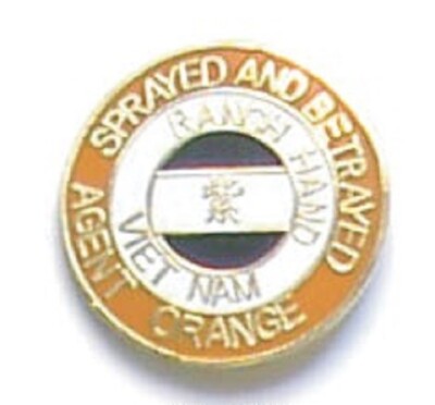 MILITARY HAT LAPEL PIN - RANCH HAND VIETNAM AGENT ORANGE PIN - NEW | eBay