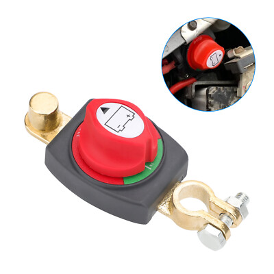 Top Post Battery Disconnect Switch 12-48V Marine Battery Cut-Off Switch ...