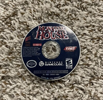 Monster House (Nintendo GameCube, 2006) DISC ONLY. TESTED. Ships NEXT ...