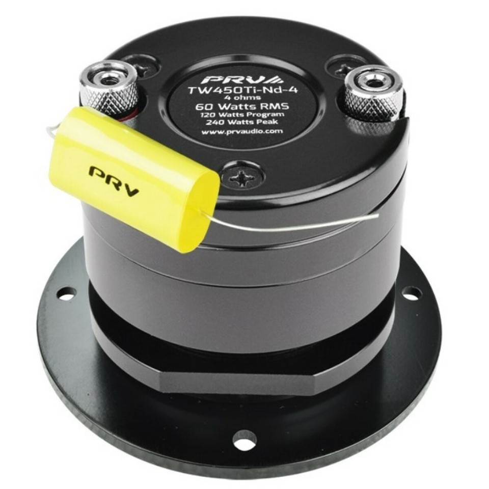 2x PRV Audio TW450Ti-ND-4 Bullet Neodymium Pro Super Tweeter 4 Ohm ...