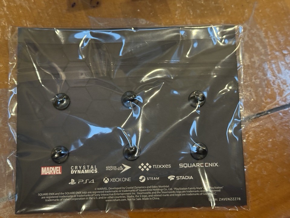 Marvel Avengers Collector Pin Set, set of 6 pins. Gamestop Pre-order ...