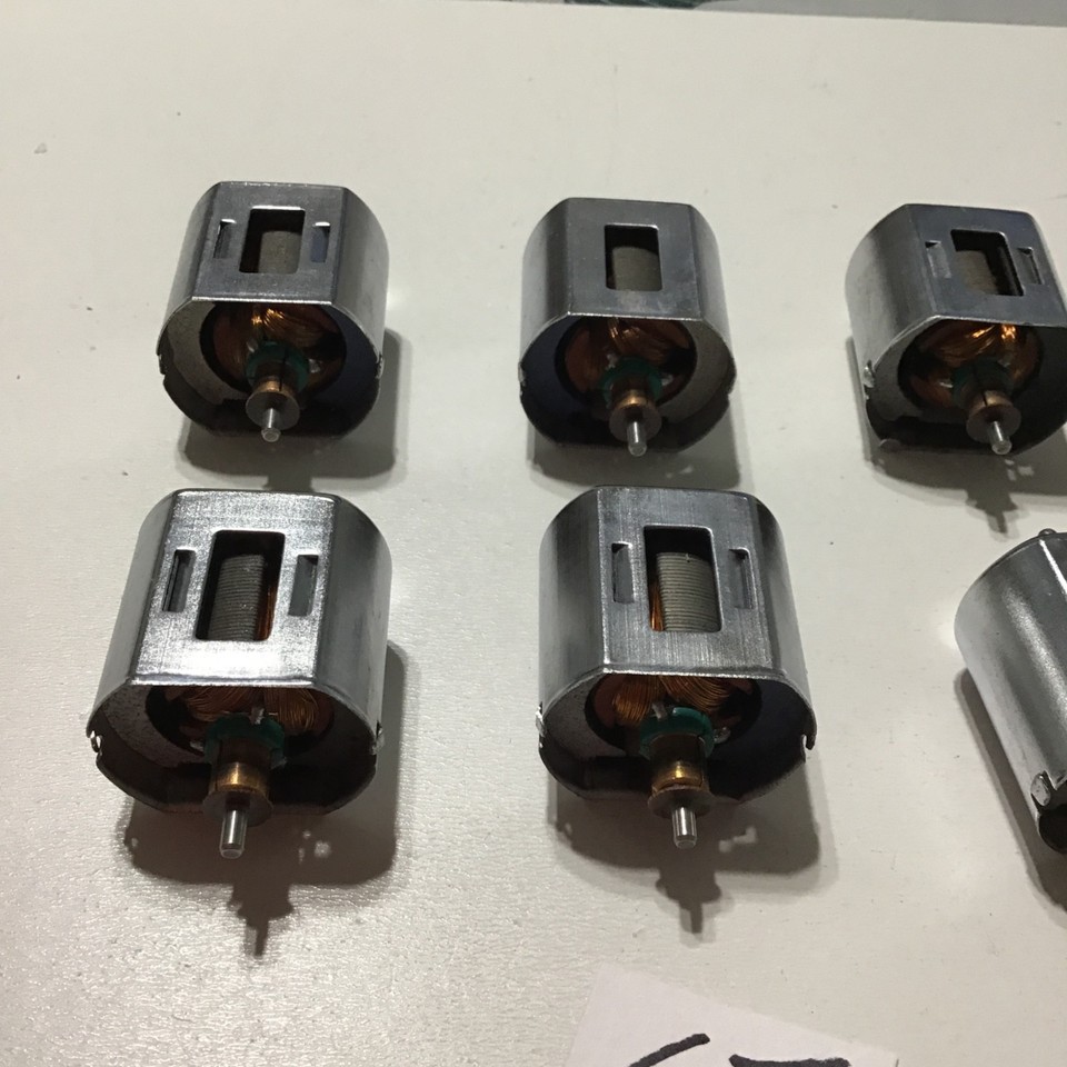 VINTAGE 6 PIECE GROUP COX SLOT CAR MOTORS / INCOMPLETE / PARTS ONLY ...