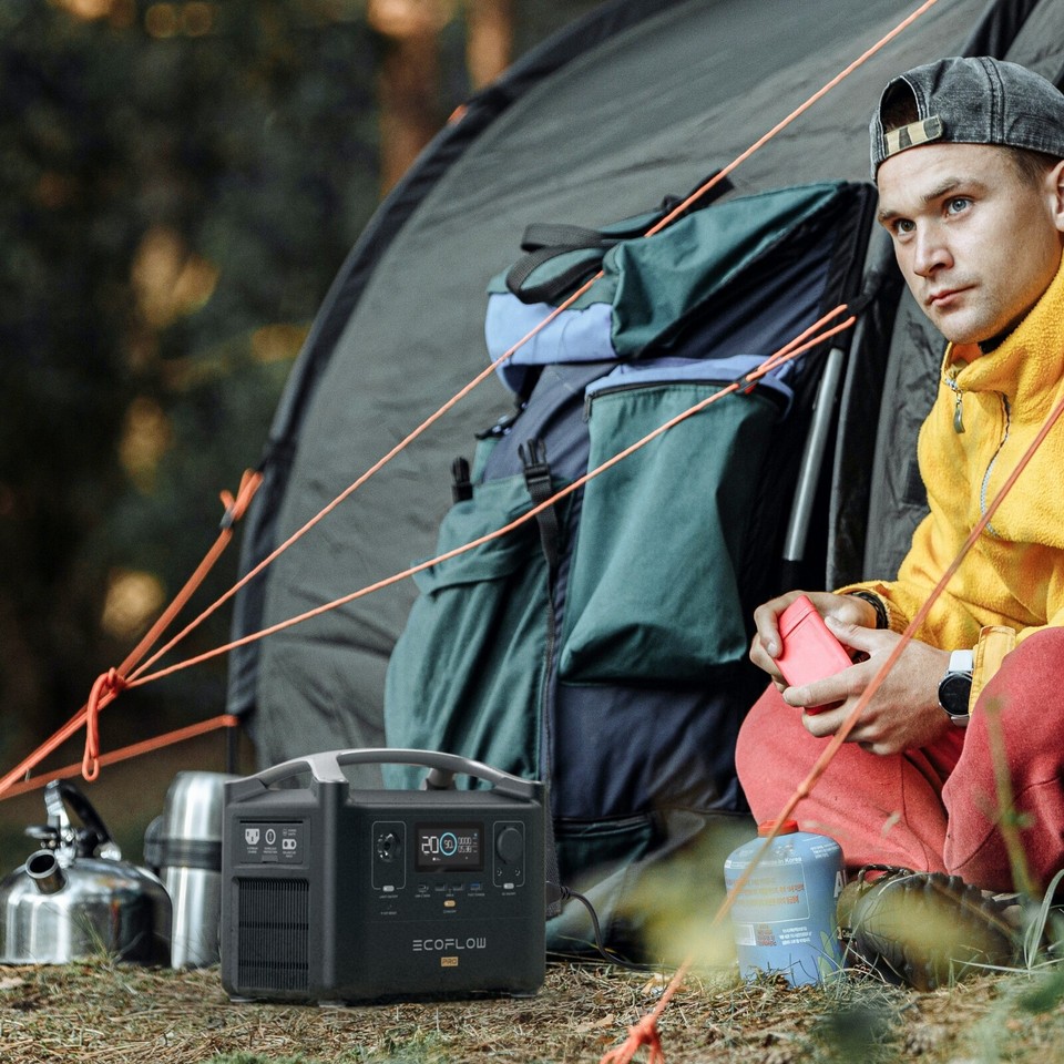 EcoFlow RIVER Pro Portable Power Station 720Wh Generator Certified ...