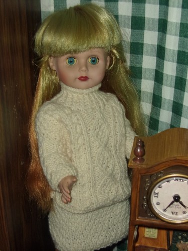 Vintage Irish Crolly Doll, 22", Original Knit Outfit | eBay